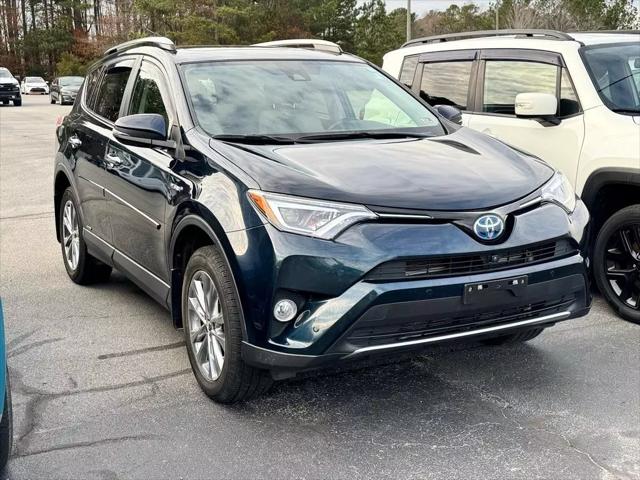 Used 2018 Toyota RAV4 Utility 4D Limited AWD I4 Hybrid Ratings, Values ...