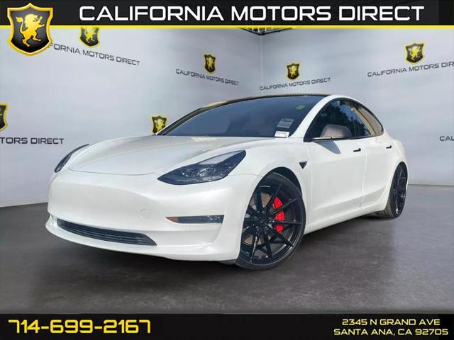 Tesla model 3 dual motor used store