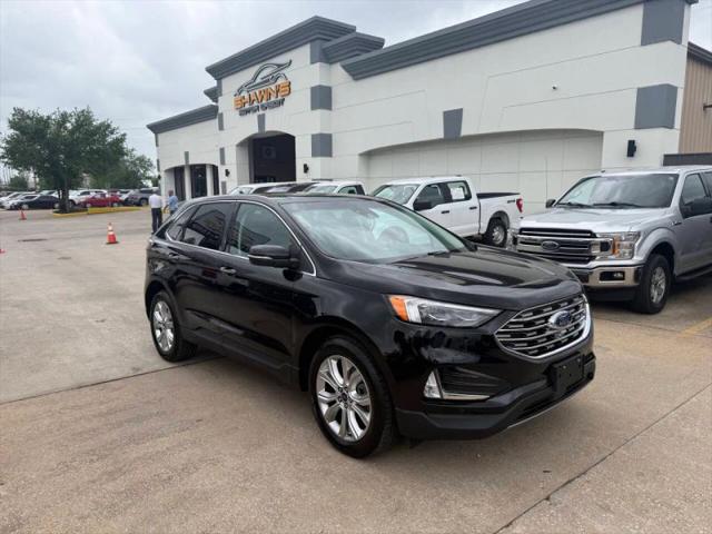 Used 2022 Ford Edge Titanium for sale in Houston, TX - 2FMPK4K93NBA55801